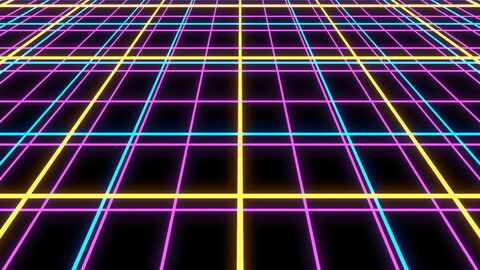 ArtStation - Rectangle grid 4096.2160 looping alpha *.mov | Resources