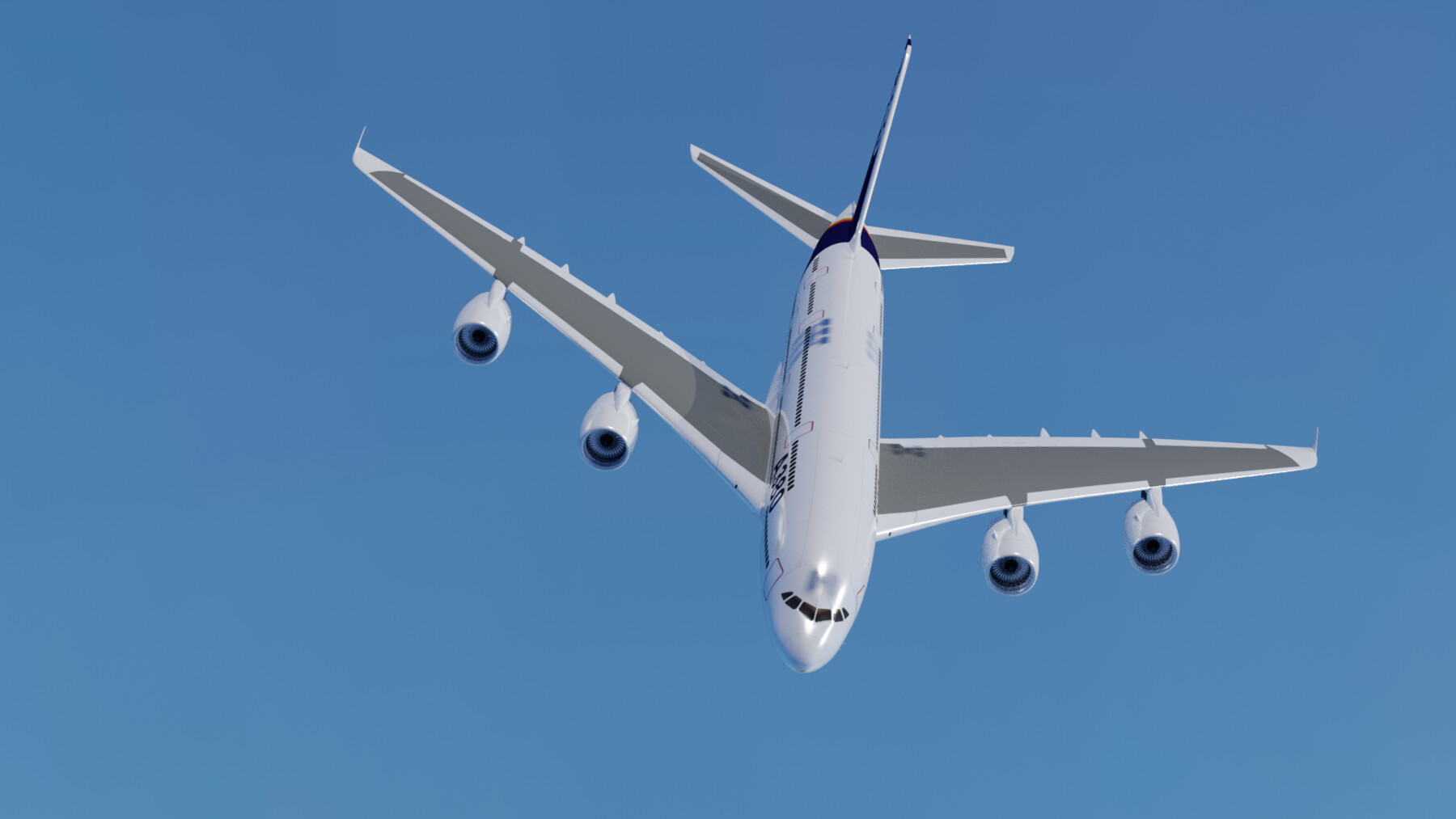 ArtStation - AIRBUS A 380 GAME READY | Resources