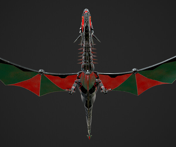 ArtStation - robot-dragon | Game Assets