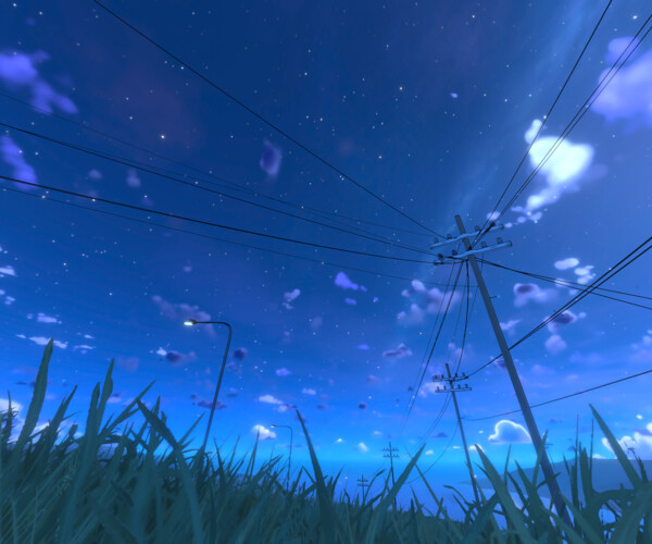 ArtStation - Cartoon & Stylized HDRI sky Pack 02 | Resources