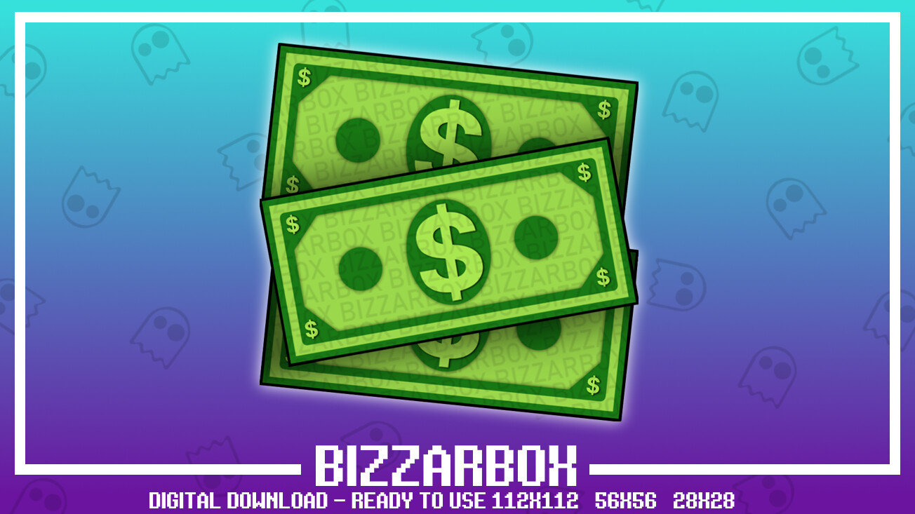 ArtStation - Twitch Emote: Money Bills | Artworks