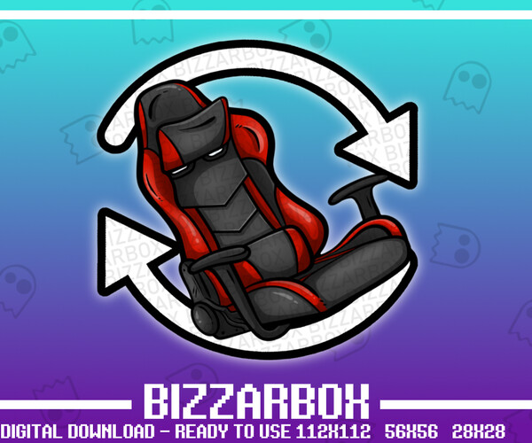 ArtStation - Twitch Emote: Chair Spin | Artworks