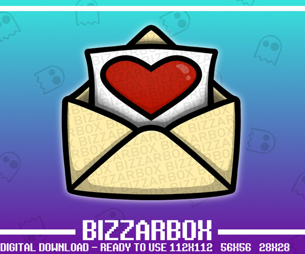 ArtStation - Twitch Emote: Send Love | Artworks