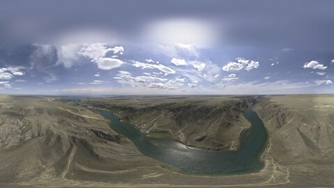 ArtStation - Flying Over The River | Resources