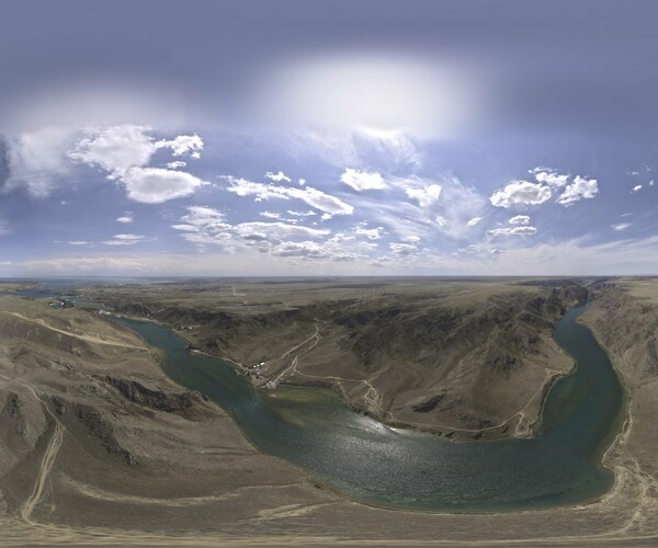 ArtStation - Flying Over The River | Resources