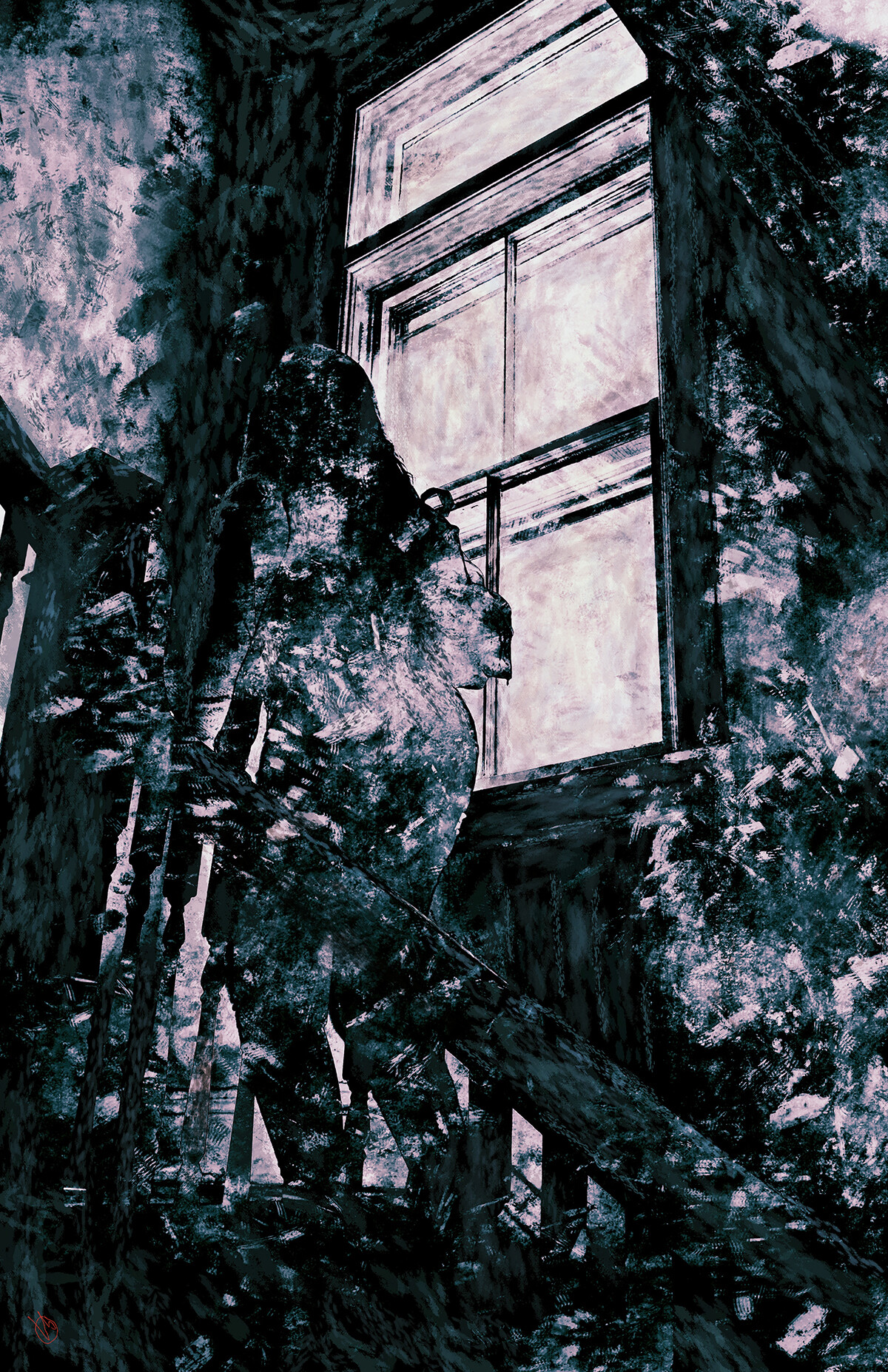 ArtStation - THE CURSED STAIRWAY | Artworks