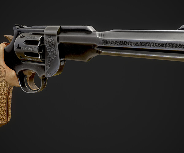 ArtStation - revolver | Game Assets