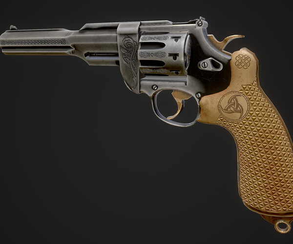 ArtStation - revolver | Game Assets
