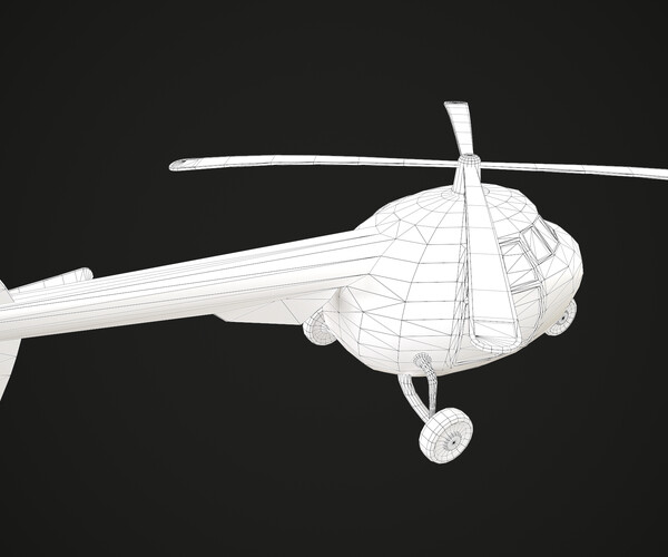 ArtStation - Stylized helicopter | Game Assets
