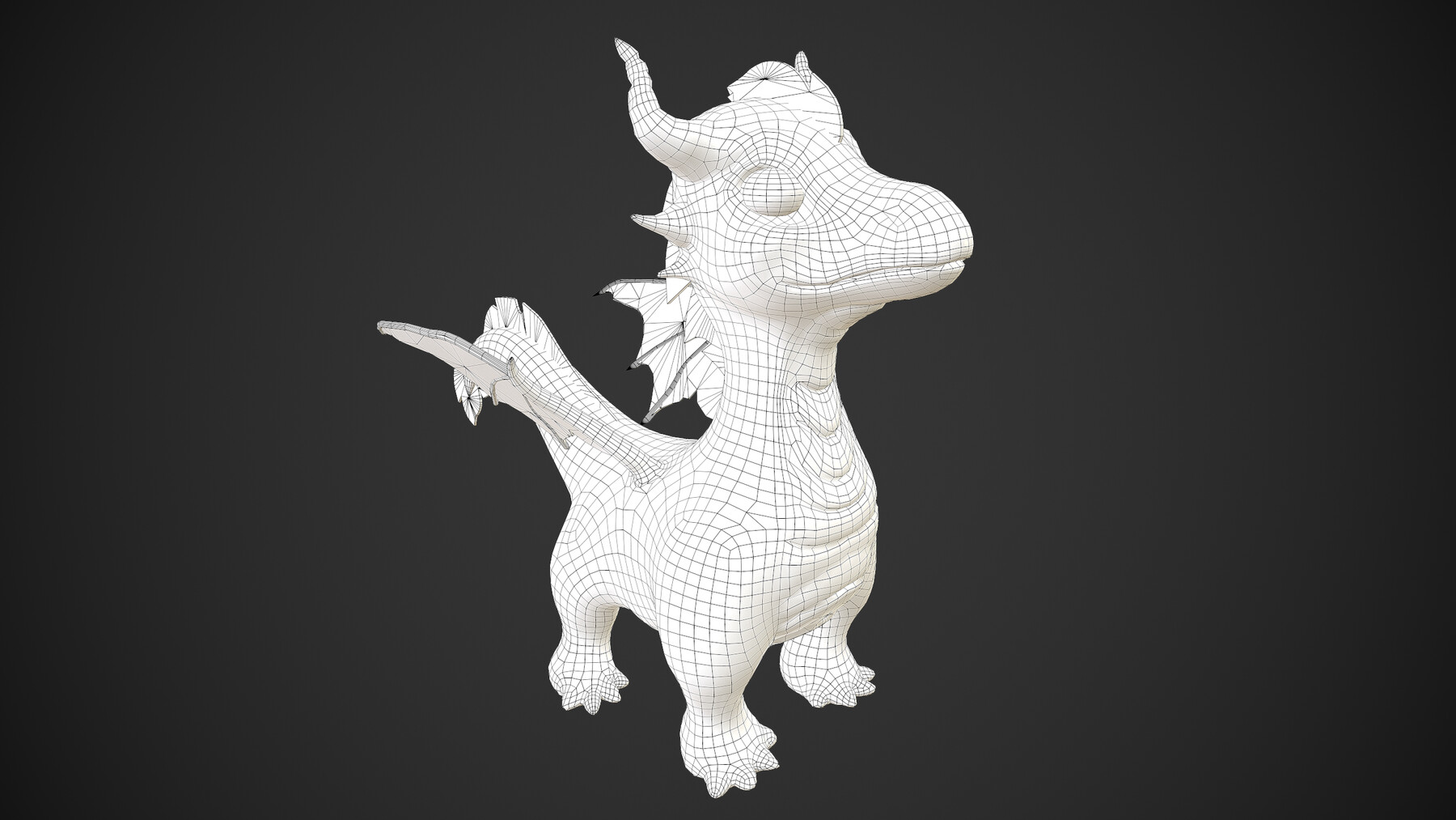 ArtStation - stylized dragon | Game Assets