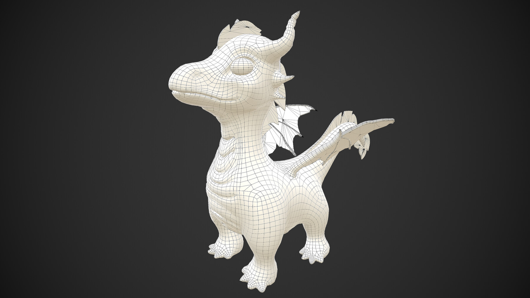 ArtStation - stylized dragon | Game Assets