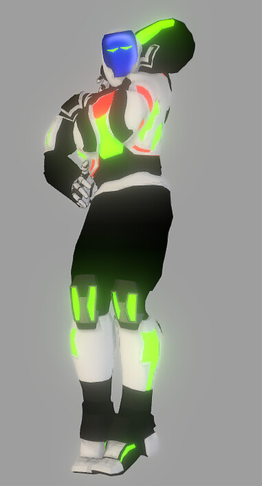 ArtStation - RCBL001 : HUMANOID ROBOT | Game Assets