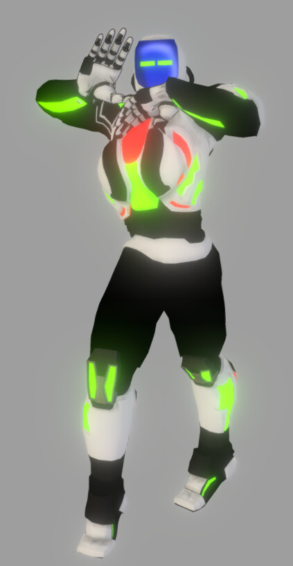 ArtStation - RCBL001 : HUMANOID ROBOT | Game Assets