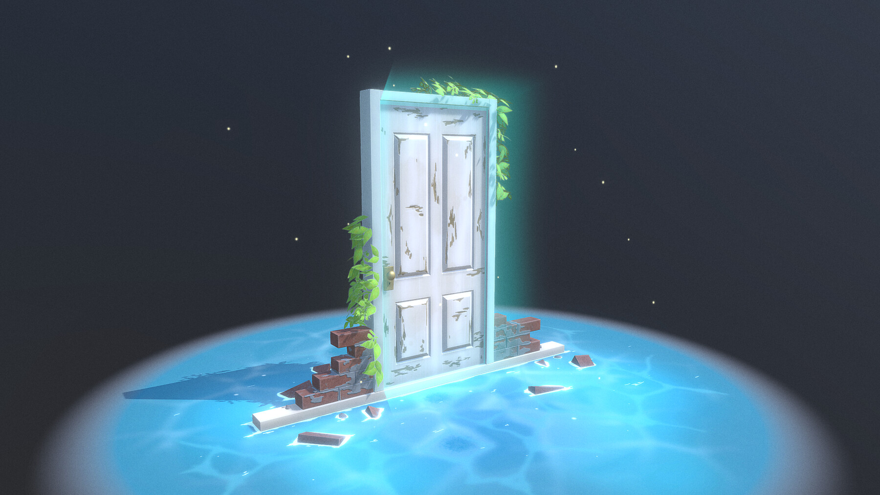 ArtStation - Fantasy Door | Game Assets