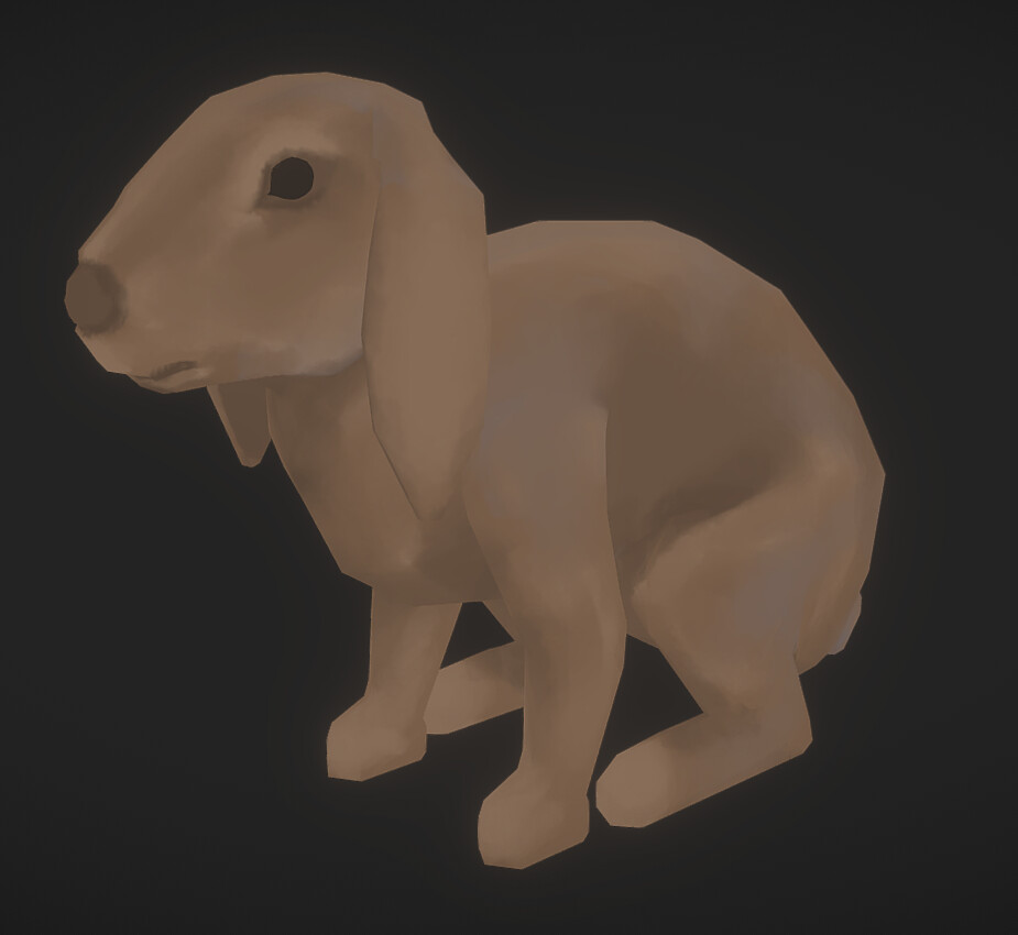 ArtStation - Painterly Rabbit | Game Assets