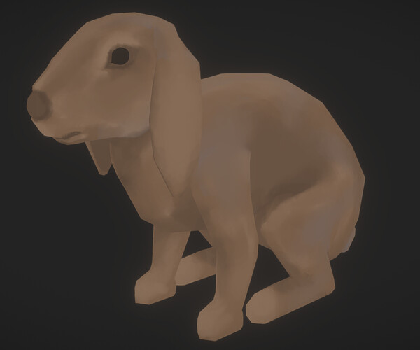 ArtStation - Painterly Rabbit | Game Assets