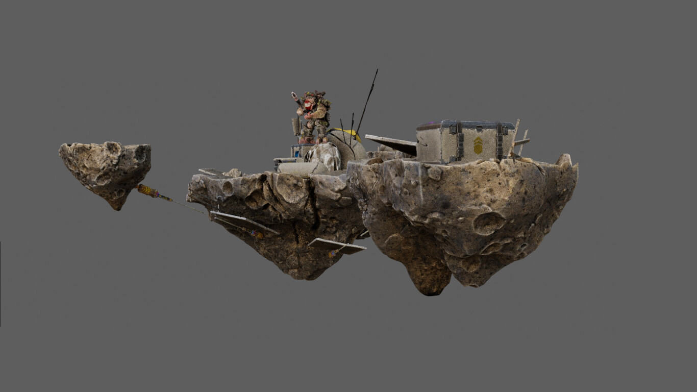 ArtStation - SPACE BRUTE GAME READY | Game Assets