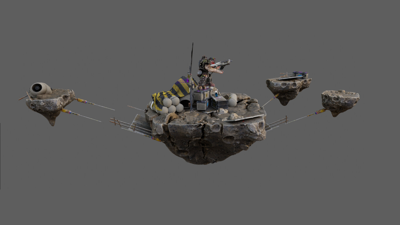 ArtStation - SPACE BRUTE GAME READY | Game Assets