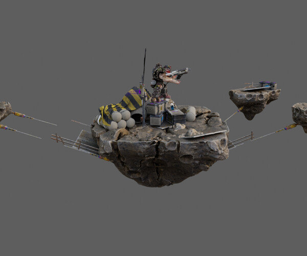 ArtStation - SPACE BRUTE GAME READY | Game Assets