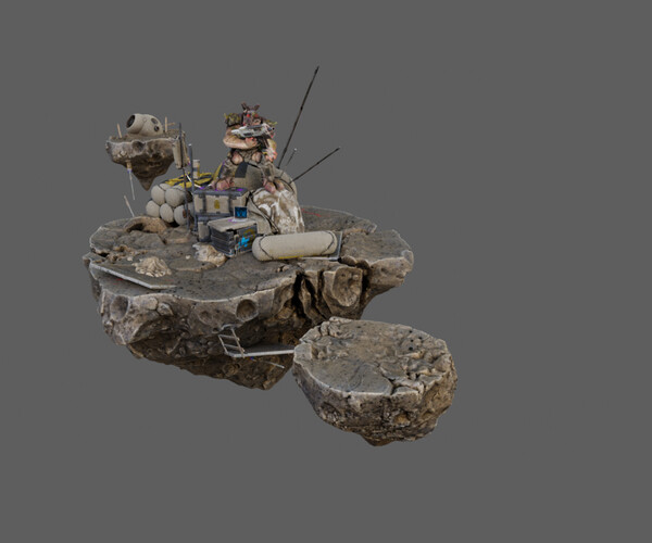 ArtStation - SPACE BRUTE GAME READY | Game Assets