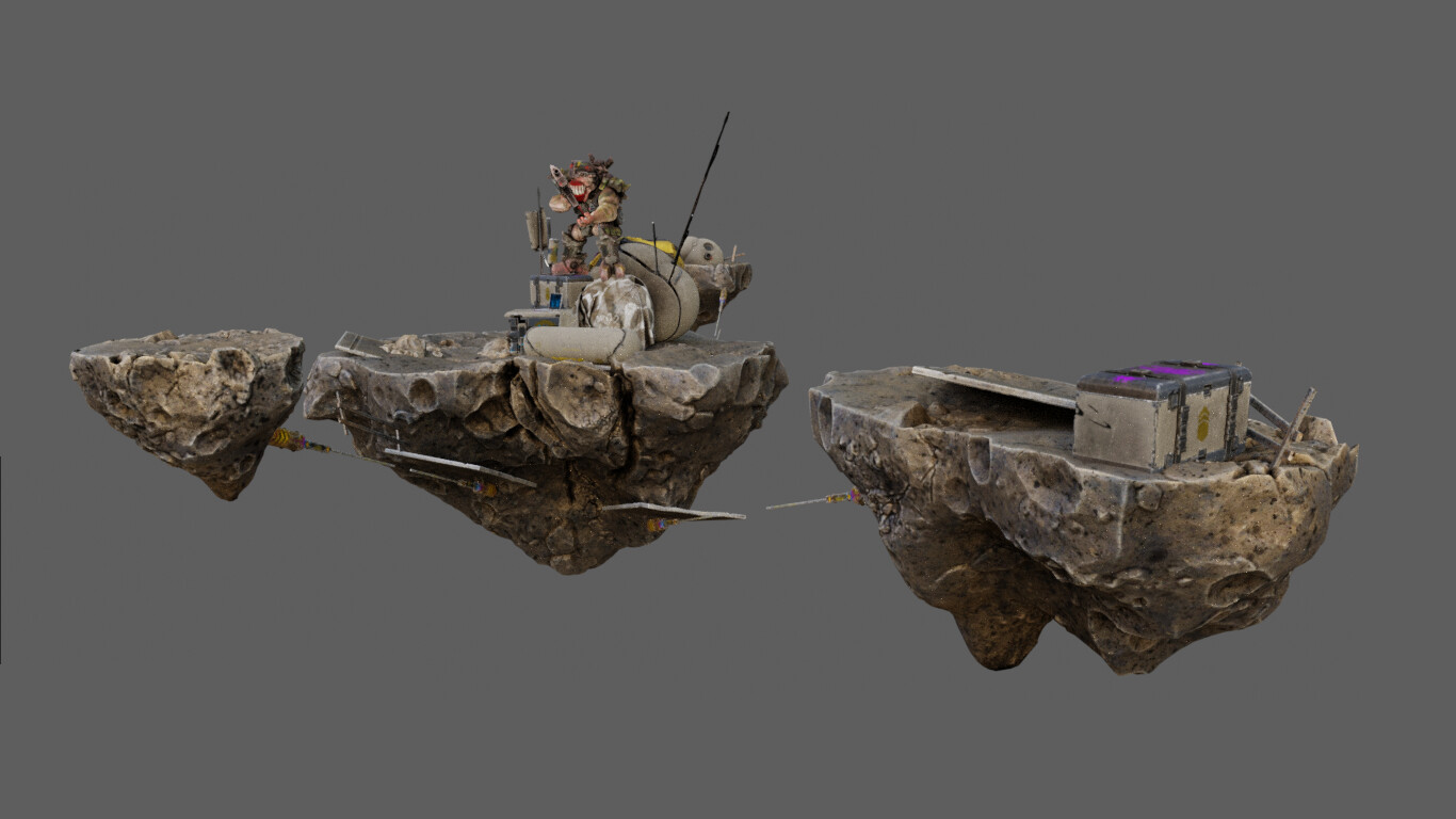 ArtStation - SPACE BRUTE GAME READY | Game Assets