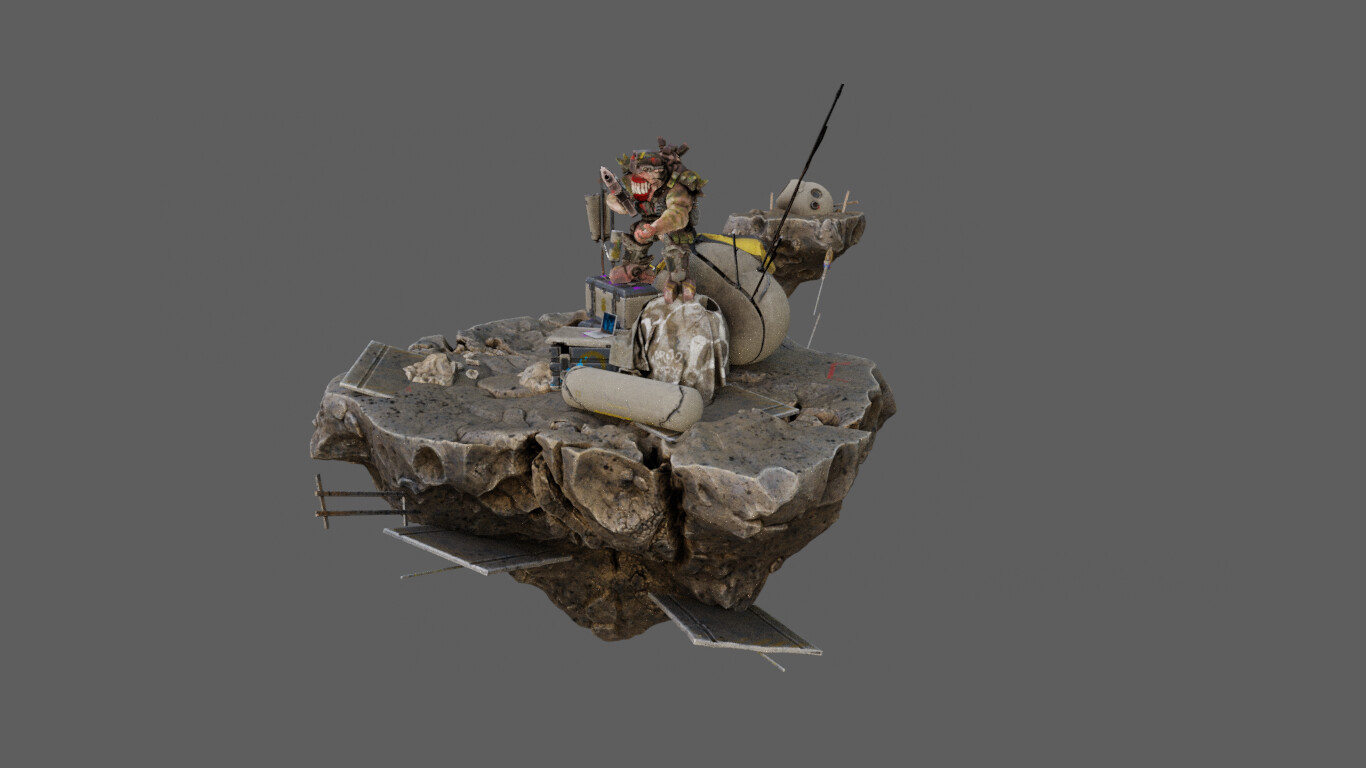 ArtStation - SPACE BRUTE GAME READY | Game Assets