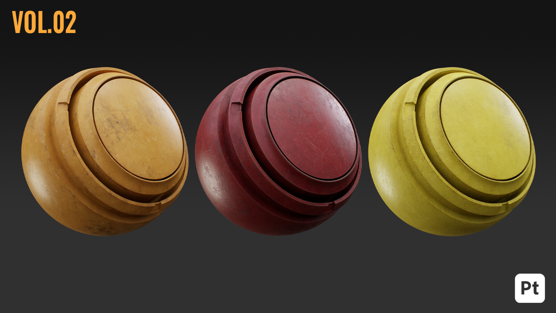 ArtStation - 30 PLASTIC SMART MATERIAL & PBR TEXTURE - VOL 02 | Game Assets