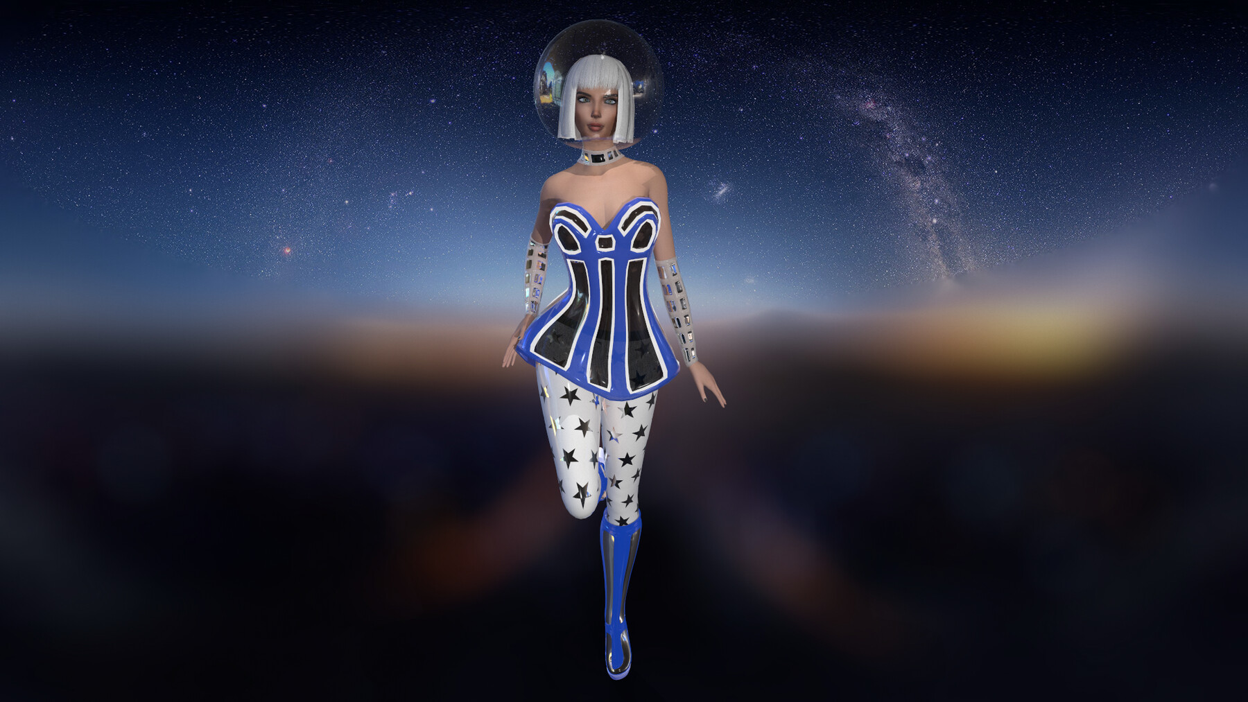 ArtStation - Cosmo lady | Resources