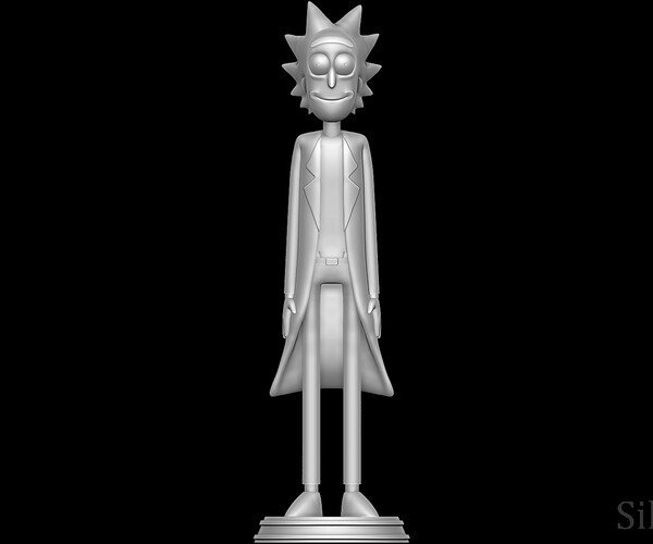 ArtStation - Rick Sanchez - Rick and Morty 3D print model | Resources