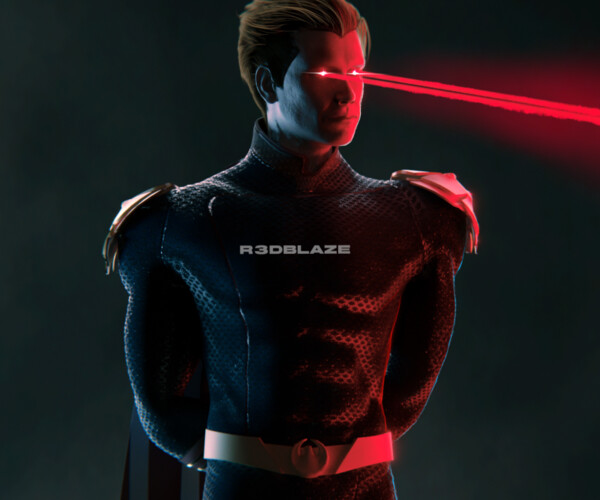 ArtStation - HOMELANDER (THE BOYS) 3D RIGGED CHARACTER | Resources