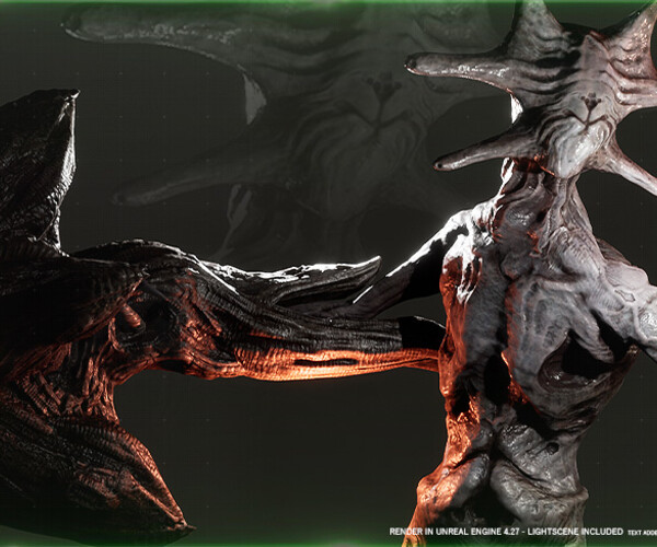 ArtStation - Alien 07 - Game Assets + Extra | Game Assets