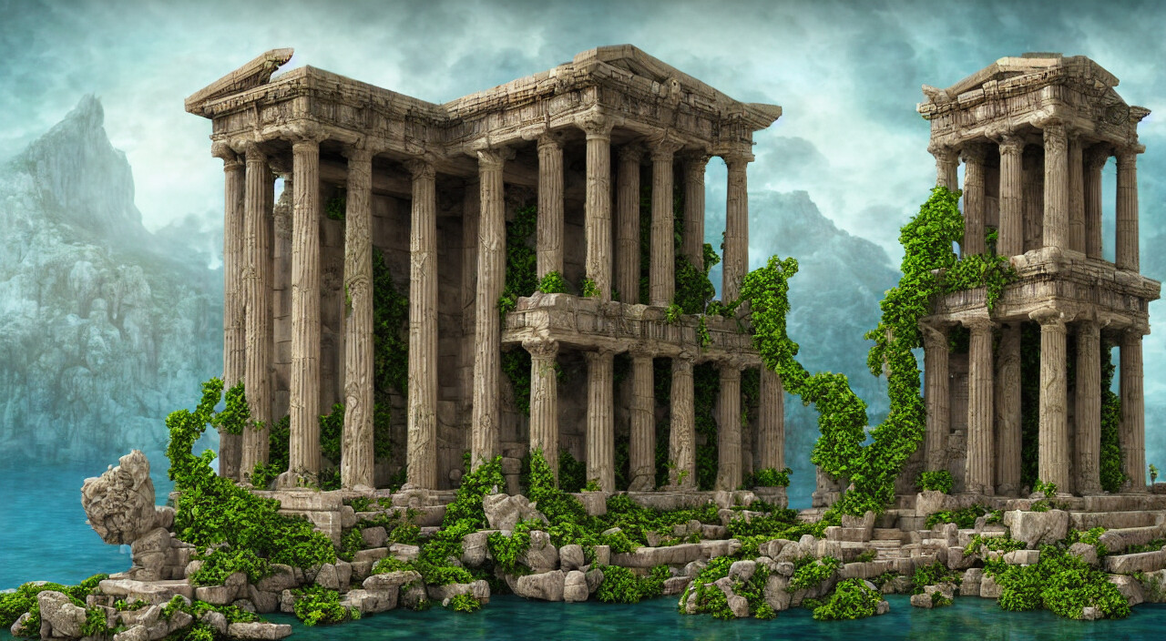 ArtStation - Back to Olympus Glory Art Collection background 3k png ...