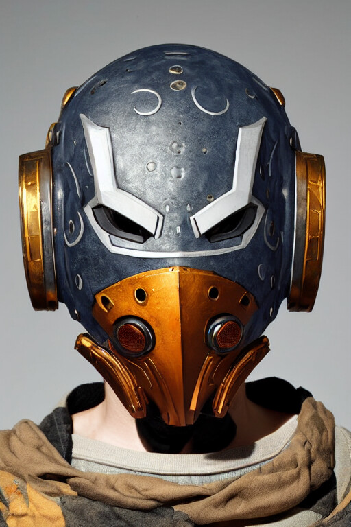 ArtStation - Helmet mask Borderland Style 2k image png collection ...