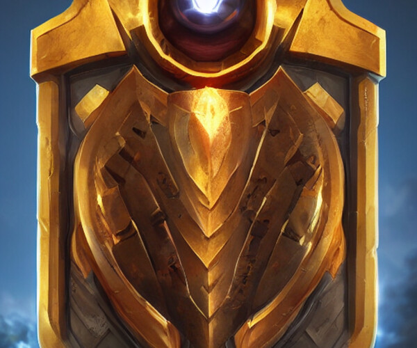 ArtStation - Shield Epic Fantasy Game Icon 2k pack | Game Assets