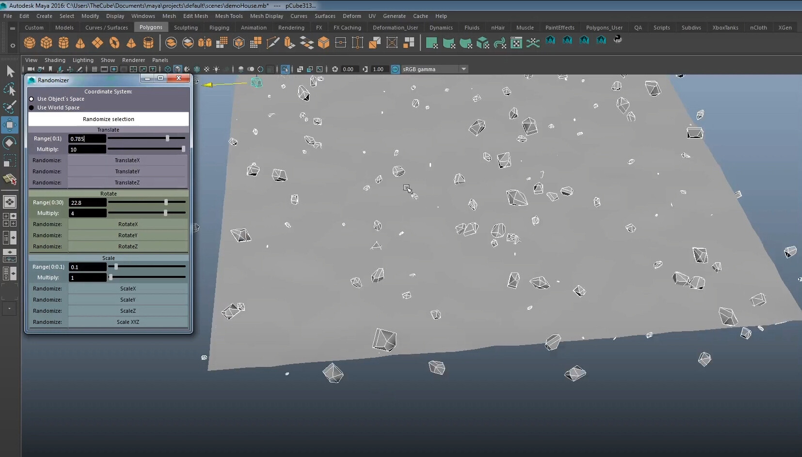 ArtStation - Randomizer for Maya | Resources