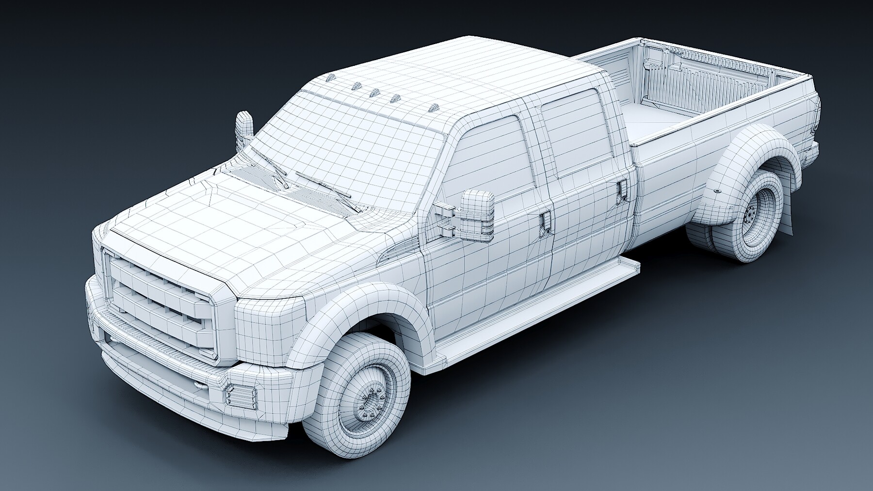 ArtStation - Pickup truck | Game Assets