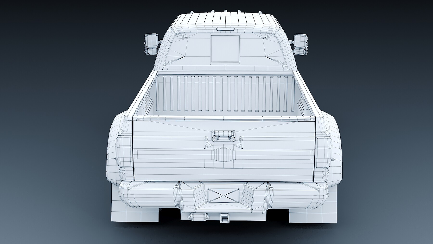 ArtStation - Pickup truck | Game Assets