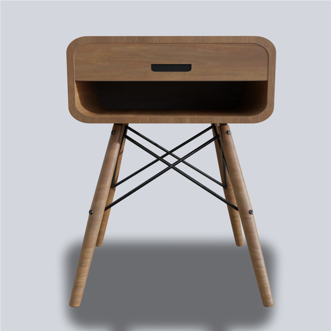 ArtStation - Bedside Table Eames Eiffel | Resources