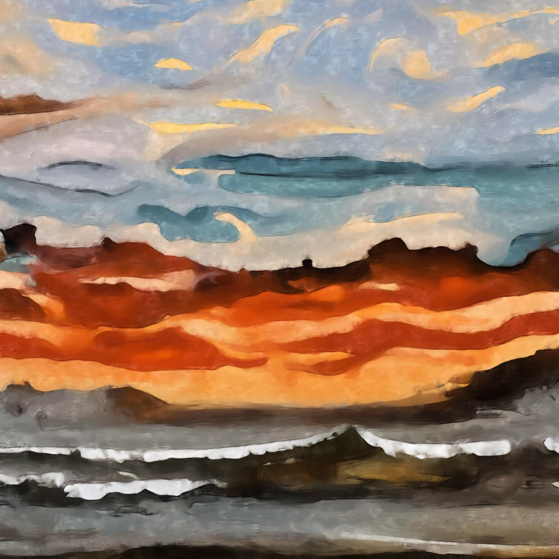 ArtStation - Magical sea sunset | Artworks