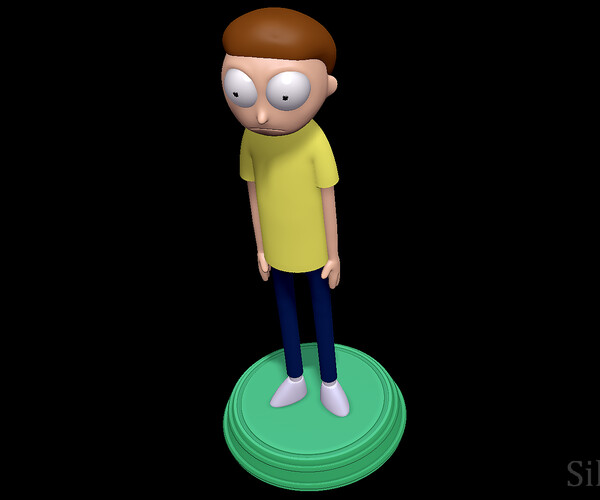ArtStation - Morty Smith - Rick and Morty 3D print model | Resources