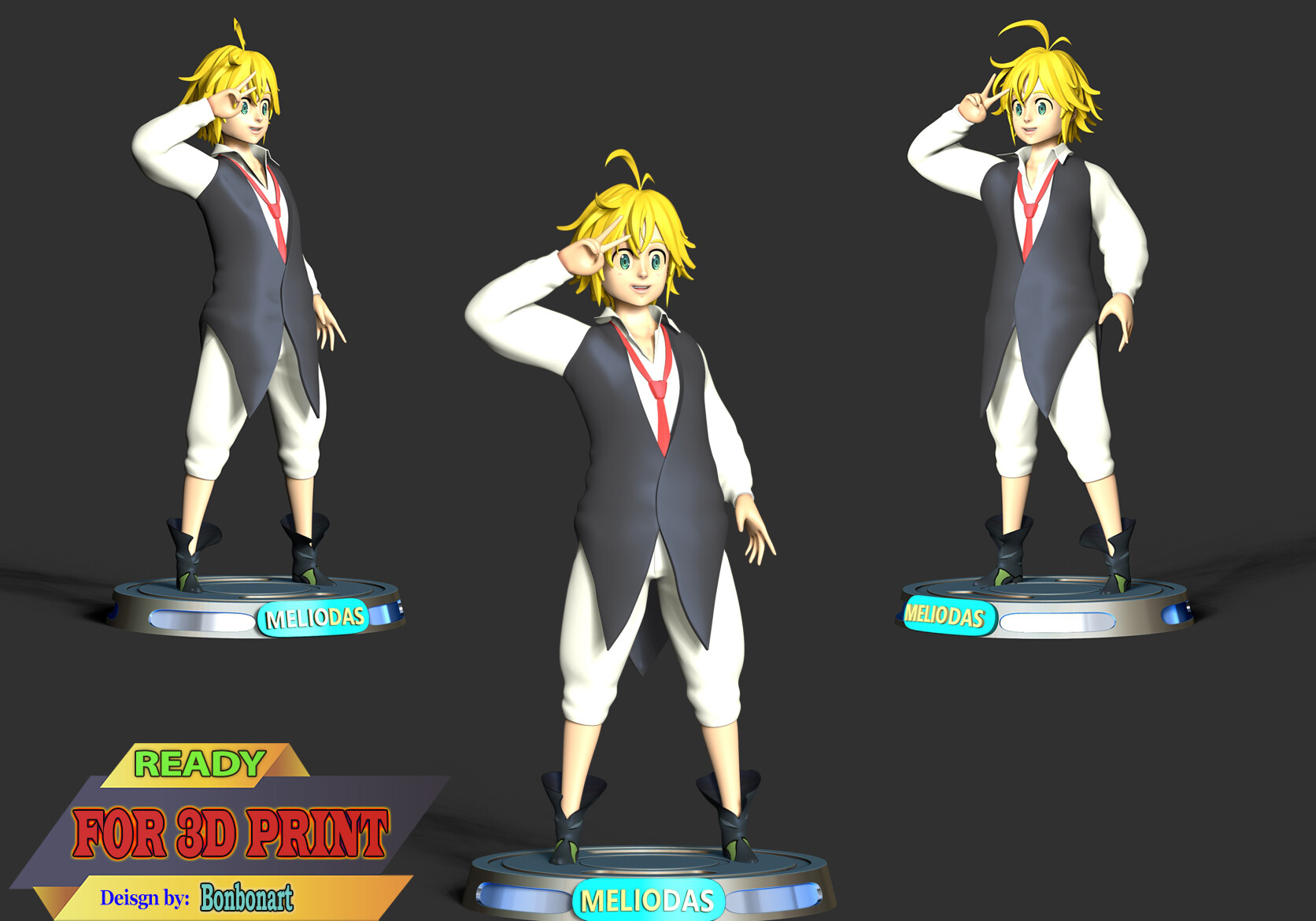 ArtStation - Meliodas - The Seven Deadly Sins | Resources