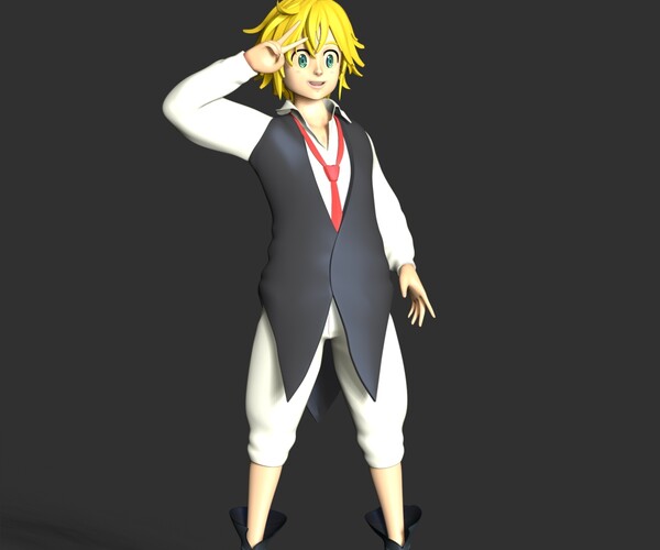 ArtStation - Meliodas - The Seven Deadly Sins | Resources