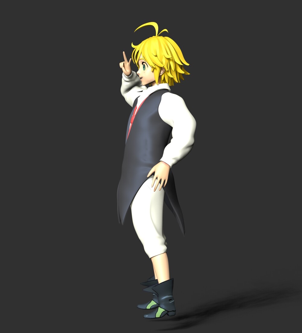 ArtStation - Meliodas - The Seven Deadly Sins | Resources