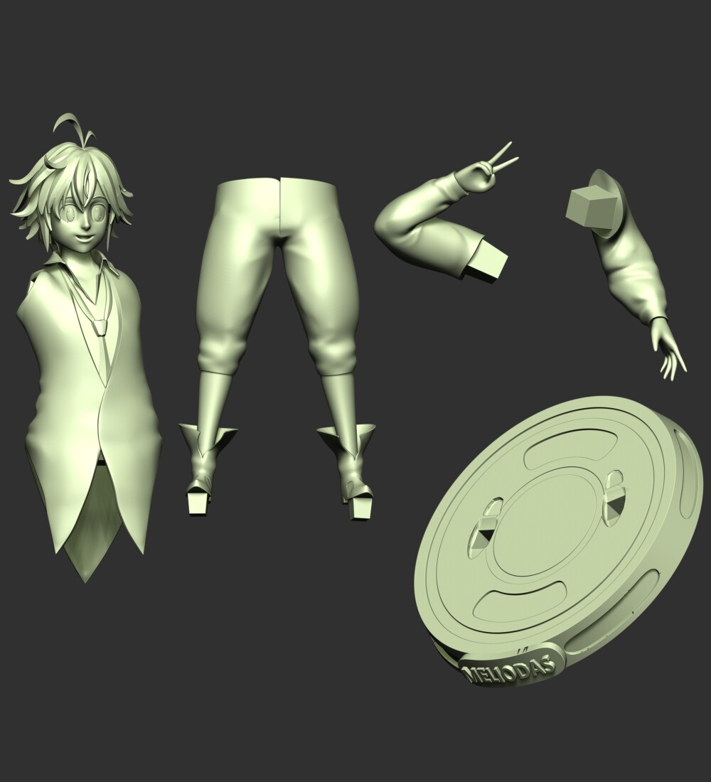 ArtStation - Meliodas - The Seven Deadly Sins | Resources