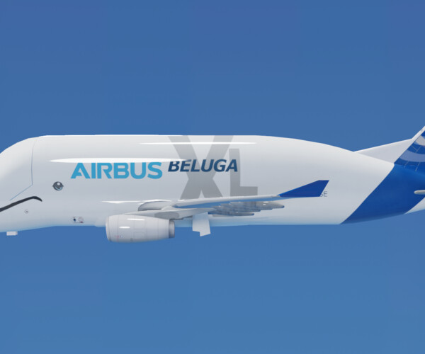 ArtStation - ANIMATED AIRBUS BELUGA XL | Resources