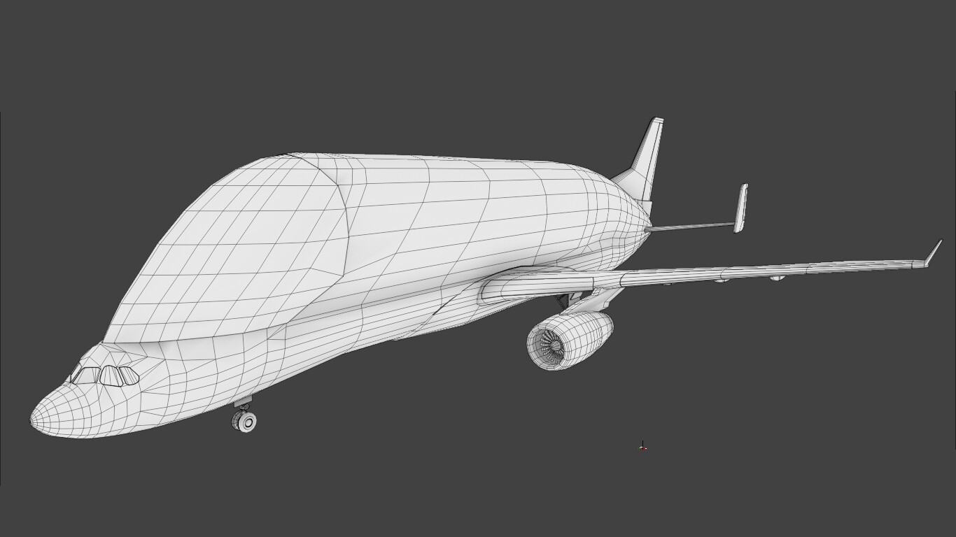 ArtStation - ANIMATED AIRBUS BELUGA XL | Resources