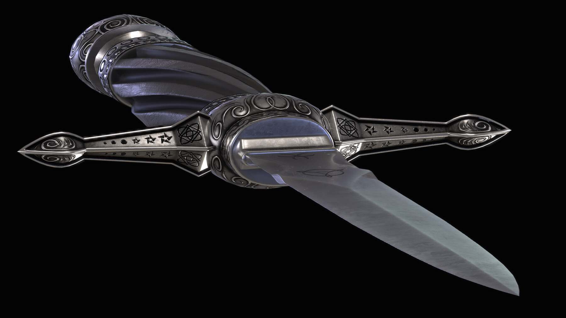 ArtStation - Medieval Dagger - GameReady Model (Unity) | Game Assets