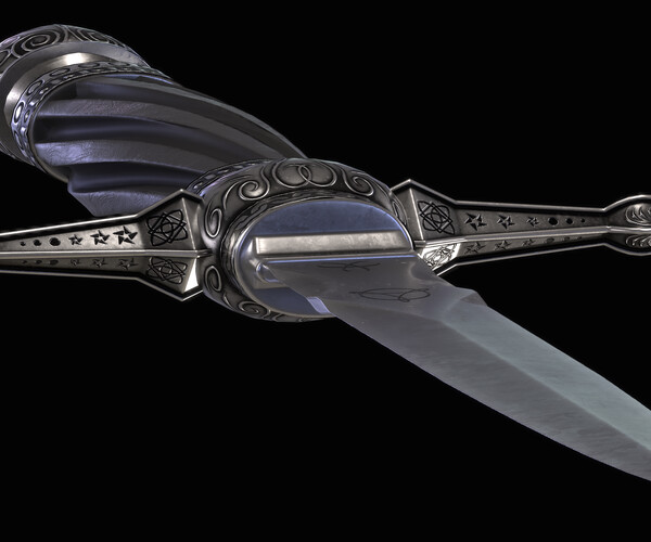 ArtStation - Medieval Dagger - GameReady Model (Unity) | Game Assets