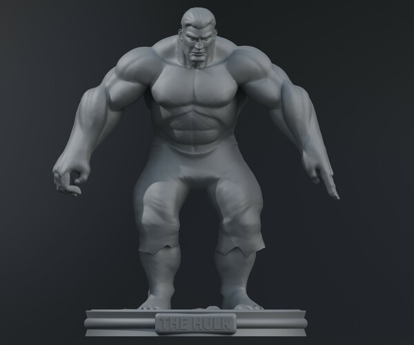 ArtStation - The Hulk 3D print model | Resources