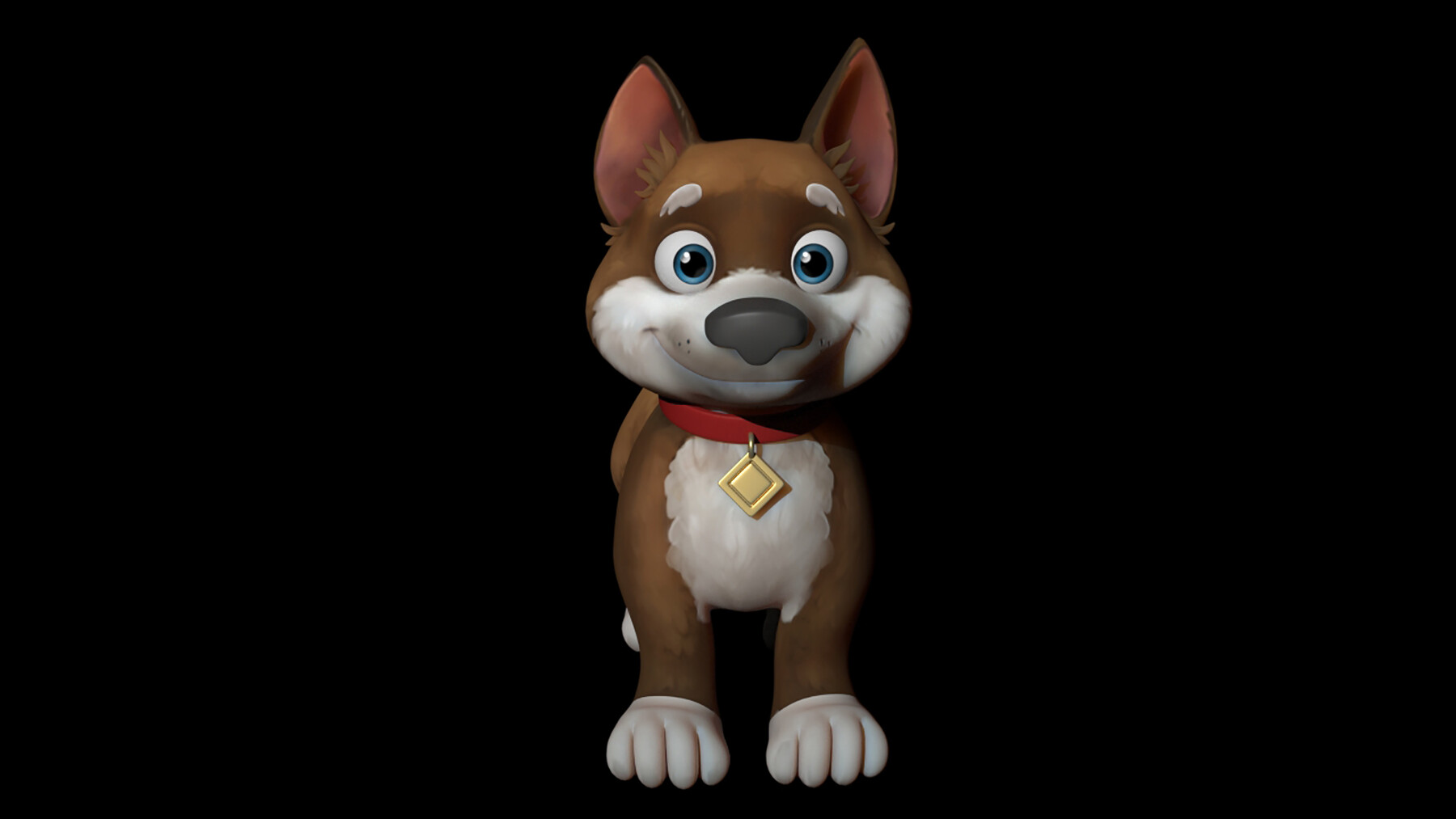 ArtStation - Dog Cartoon | Game Assets